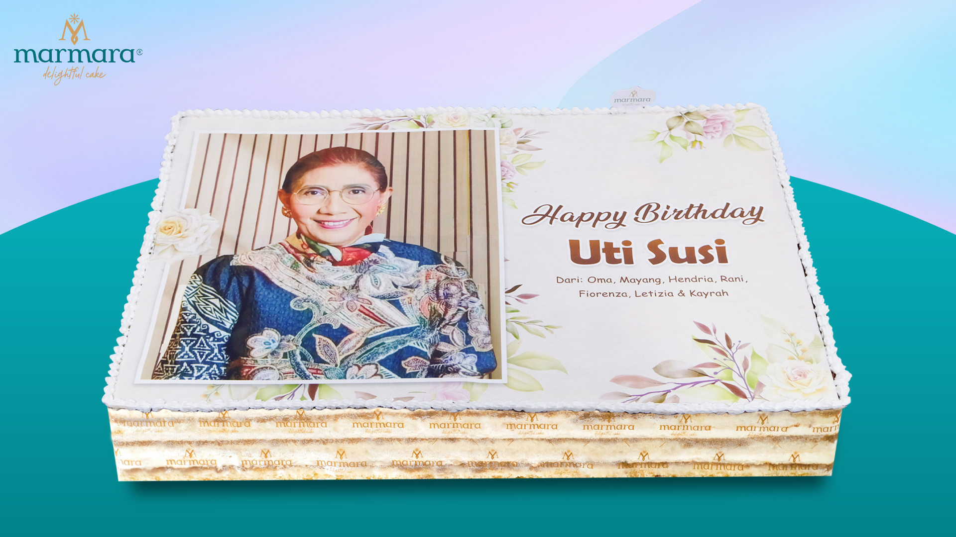 Hadiahi Kesayanganmu Kue Print Foto Marmara Cakes yang Fotonya Bisa ...