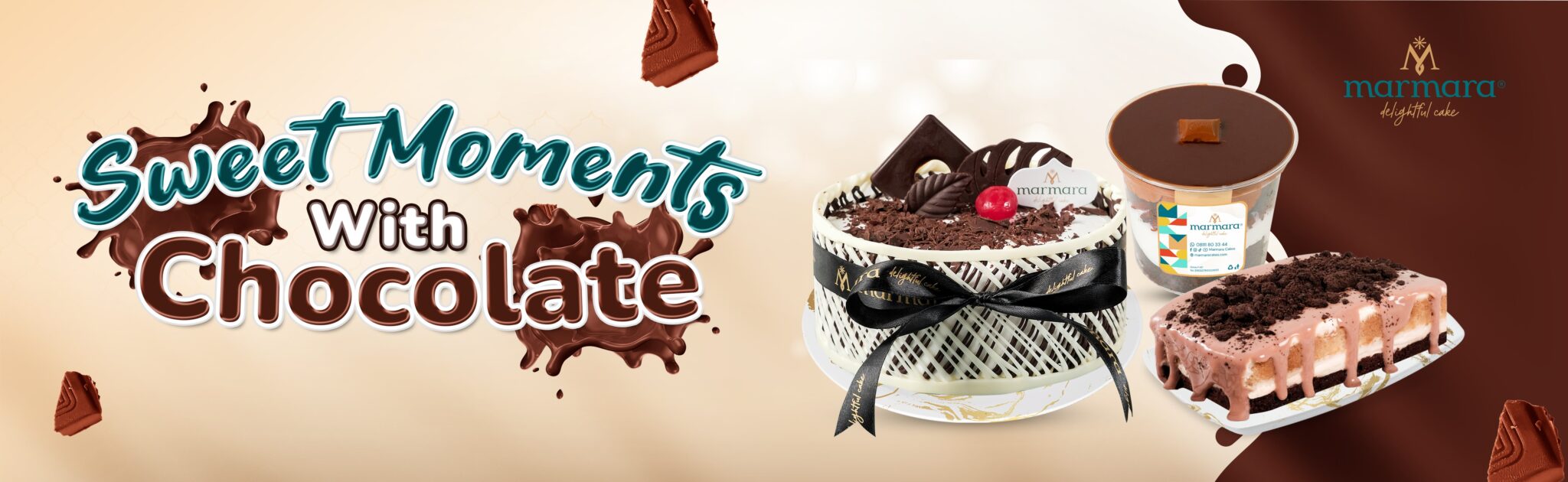 Choose Your Moment - Sweet Moments With Chocolate - Marmara Delightful Cake